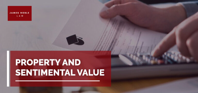 What is the Sentimental Value in Property Settlement Australia | James ...
